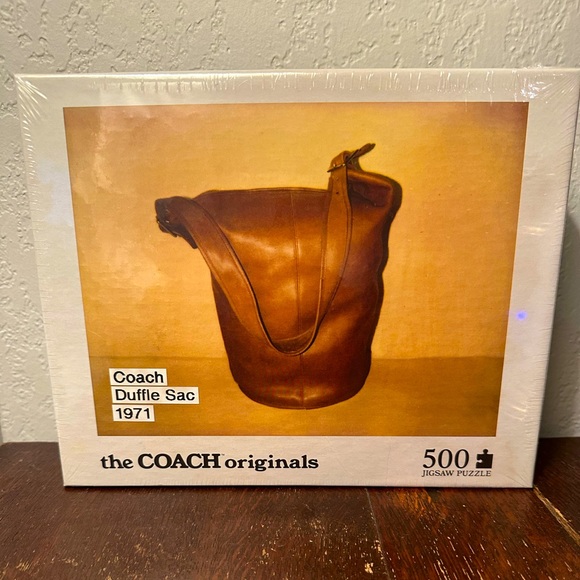 Coach | Bags | The Coach Originals 50 Pc Jigsaw Puzzle 9568 Duffle Sac ...